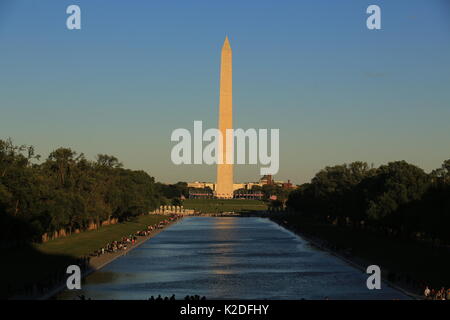 Washington Monument at dawn Stock Photo - Alamy