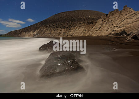 Barcena volcano and beach, San Benedicto Island, Revillagigedo ...