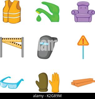 Mending icons set, cartoon style Stock Vector Image & Art - Alamy