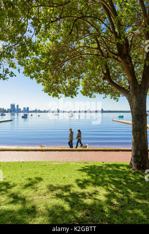 Matilda Bay Reserve on the Swan River Stock Photo - Alamy