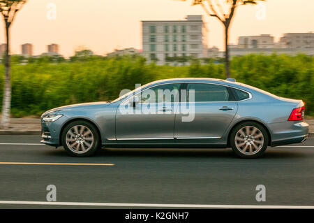 Chinese manufactured Volvo S90 long wheelbase T5 Inscription being ...