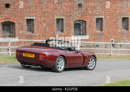 TVR Griffith Sports Race Car at Oulton Park Motor Racing Circuit ...