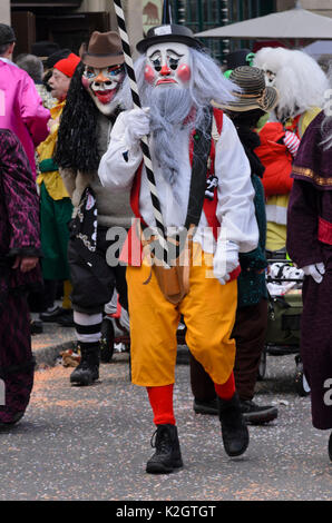 Participants in the Basel Carnival in Basel , Switzerland Stock Photo ...