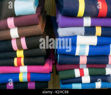 College scarves Cambridge, uk Stock Photo - Alamy