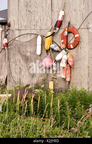 Fishing Floats, Homer Spit, Alaska, USA Stock Photo - Alamy