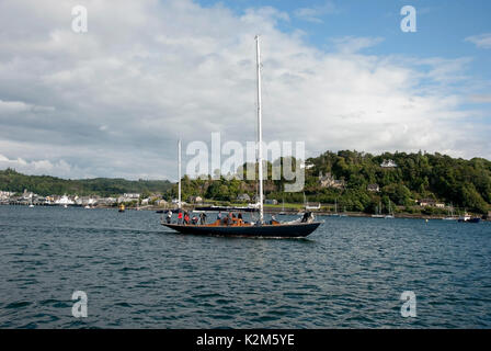 The 1936 Royal Racing Yacht Bloodhound Leith Edinburgh Scotland UK ...