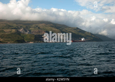 Glensanda Granite Quarry Morvern Peninsula Loch Linnhe Scotland United ...