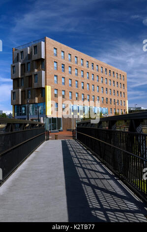 Gloworks creative industries centre, Porth Teigr, Roath Basin, Cardiff ...