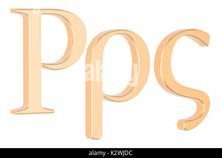 3d Greek letter Rho Stock Photo - Alamy