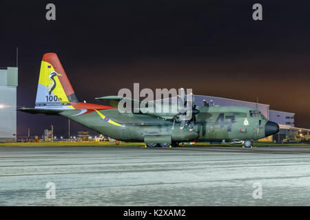 Lockheed C130J Hercules RAF Stock Photo - Alamy