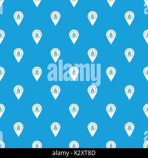 Map pointer with church pattern seamless Stock Vector Image & Art - Alamy