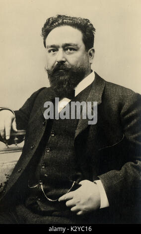 ALBENIZ, Isaac - Portrait Spanish composer ( 1860 - 1909 Stock Photo ...