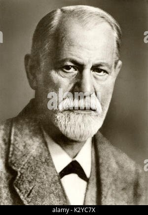 Sigmund Freud, founder of psychoanalysis. born Moravia, 1856-1939 Stock ...