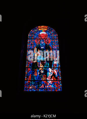 Peace window by Bossanyi in Canterbury Cathedral in Canterbury in Kent ...