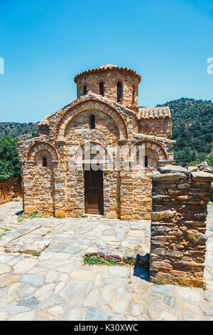 Byzantine church in Fodele, Crete, Greece. the El Greco's birthplace ...