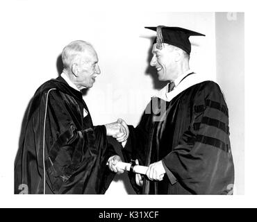 Commemoration Day 1951 at Johns Hopkins University, showing ...