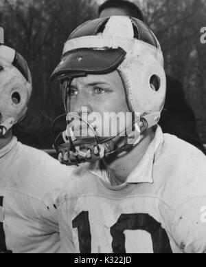 Candid portrait of Johns Hopkins University freshman lacrosse attackman ...