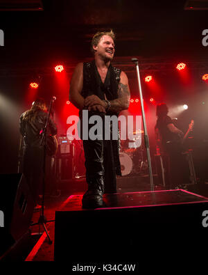 Chris Jericho of Fozzy live on stage during day 2 of Download Festival ...