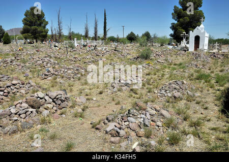 The Tubac Cemetery, Santa Cruz County, Tubac, Arizona, USA Stock Photo ...