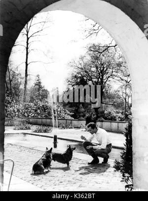 DIRK BOGARDE AT HOME Stock Photo - Alamy