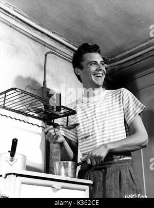 DIRK BOGARDE at home Stock Photo - Alamy