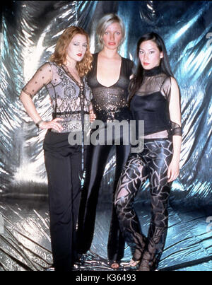 CHARLIE'S ANGELS [US 2000] DREW BARRYMORE, CAMERON DIAZ, LUCY LUI Date: 2000 Stock Photo - Alamy