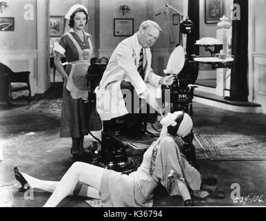 THE DENTIST, Zedna Farley, W.C. Fields, Elise Cavanna, 1932 Stock Photo - Alamy