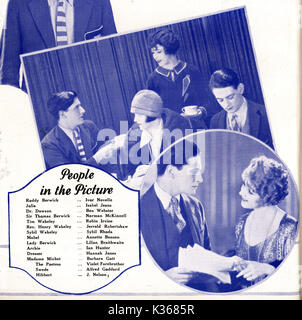 Ivor Novello & Annette Benson Film: Downhill; When Boys Leave Home ...