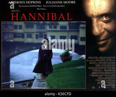 HANNIBAL, Anthony Hopkins as Hannibal Lecter, 2001 Stock Photo - Alamy