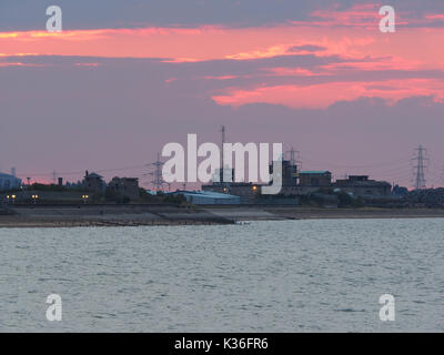 Garrison Point fort Sheerness UK Kent Aerial image Stock Photo - Alamy