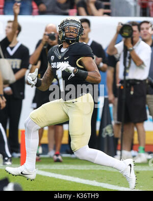 Colorado wide receiver Shay Fields scores a second-half touchdown ...