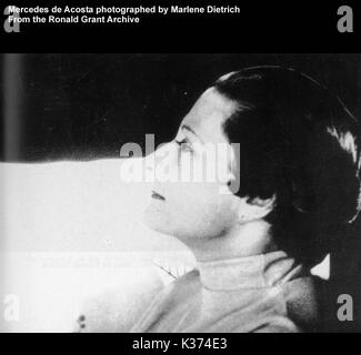 MERCEDES DE ACOSTA Stock Photo - Alamy