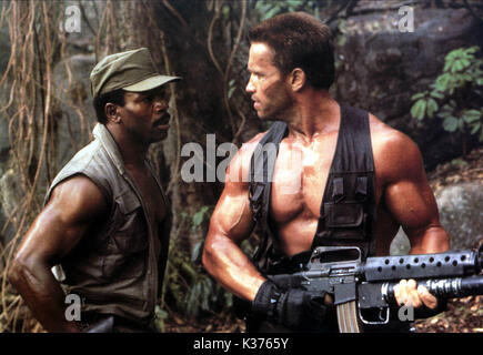 CARL WEATHERS, PREDATOR, 1987 Stock Photo - Alamy