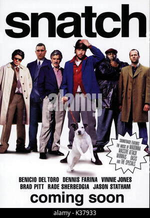 SNATCH 2000 Columbia Pictures film with BJason Statham Stock Photo - Alamy