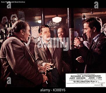 10 RILLINGTON PLACE, John Hurt, Richard Attenborough, 1971 Stock Photo ...