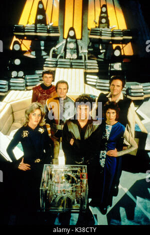 Sally Knyvette, Jan Chappell and Gareth Thomas - Blake's 7 Photocall ...