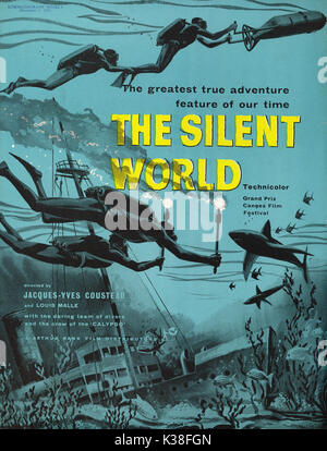 THE SILENT WORLD, (aka LE MONDE DU SILENCE) documentary by Jacques-Yves ...