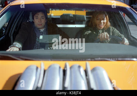 TAXI QUEEN LATIFAH, JIMMY FALLON Date: 2004 Stock Photo - Alamy