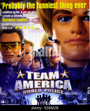 TEAM AMERICA WORLD POLICE MOVIE ON DVD COMEDY FEATURING PUPPETS ...