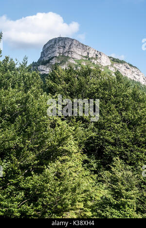 view from Klak hill in Velka Fatra mountains in Slovakia during nice ...