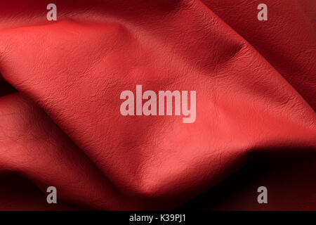 Italian original red leather background. for fashion designers Stock ...