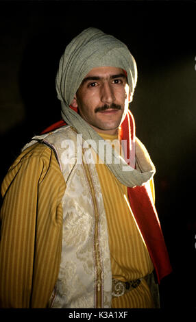A Jordanian Man In Traditional Costume, Aqaba, Aqaba Governorate ...