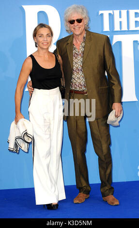 Bob Geldof and his wife Jeanne Marine arriving for the annual Ivor ...
