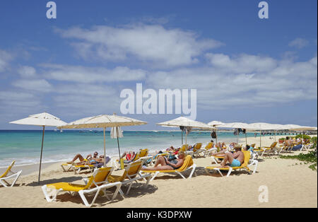 Santa Maria Beach Island of Sal Cape Verde Stock Photo - Alamy