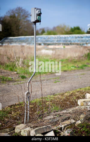 Rundown Kidby Nurseries, Little Clacton, Essex, in a state of decline ...