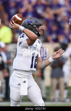 Manhattan, Kansas, USA. 02nd Sep, 2017. Central Arkansas Bears ...