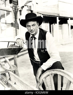 Gary Cooper Film High Noon (USA 1952) Characters: Marshal Will Kane ...