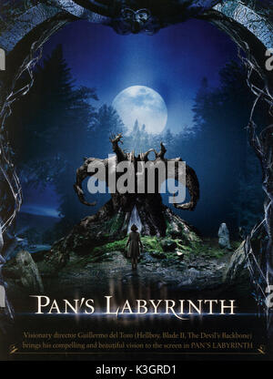 PAN'S LABYRINTH, (aka EL LABERINTO DEL FAUNO), Ivana Baquero, Doug ...