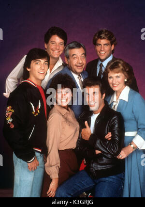 HAPPY DAYS, Tom Bosley, Anson Williams, 1974-84, (c)Paramount ...
