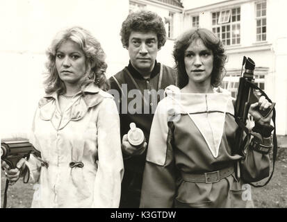 Sally Knyvette, Jan Chappell and Gareth Thomas - Blake's 7 Photocall ...